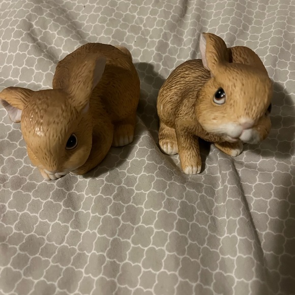 Homco | Accents | Vintage Homco Bunny Rabbit Figurines | Poshmark